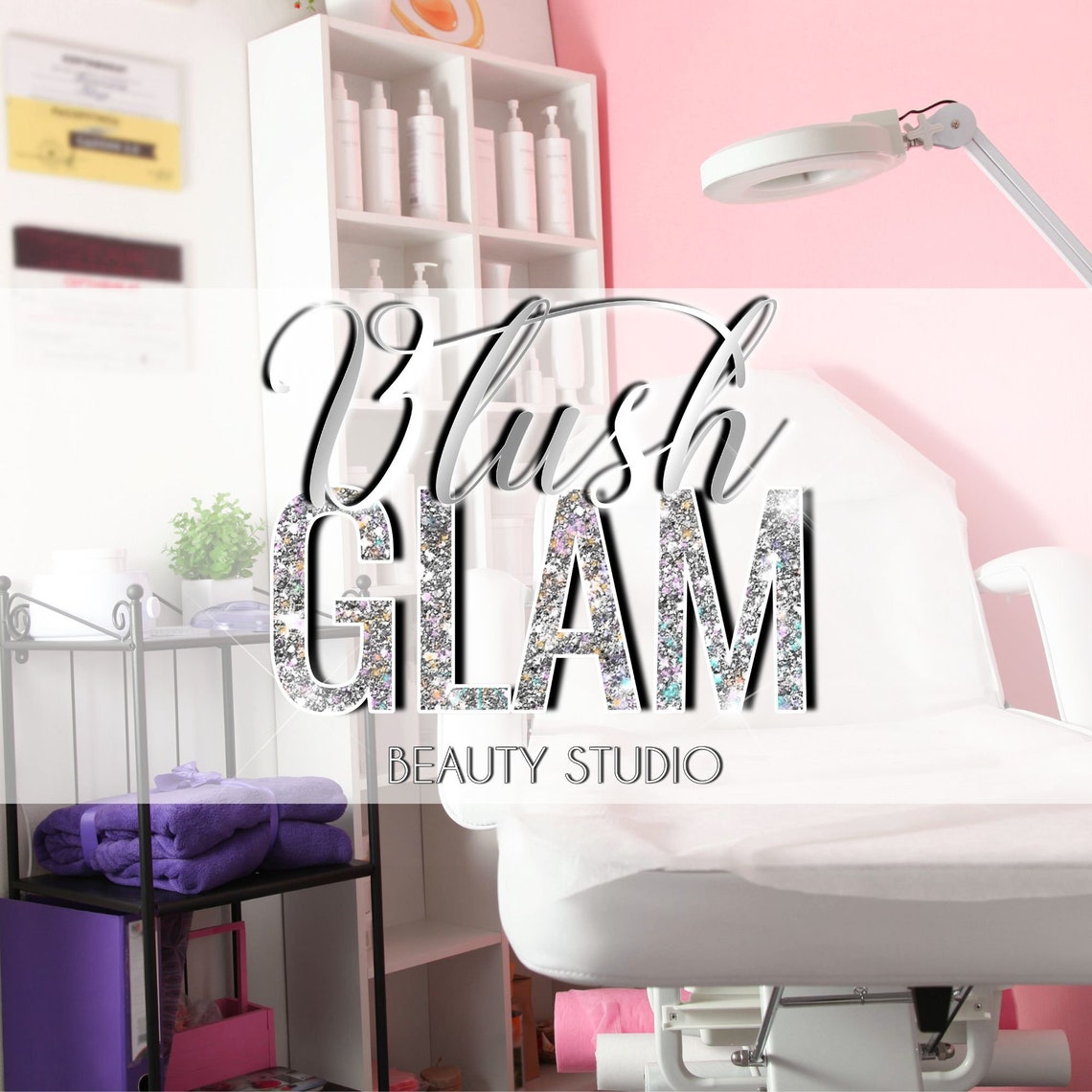 DIY Beauty Logo Template Sparkle Boutique Logo Design - Etsy