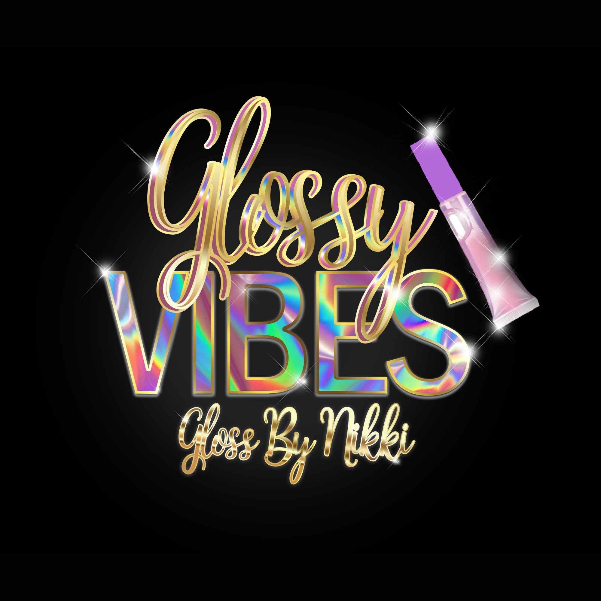 Lip gloss Logo Beauty Logo Design Custom Logo | Etsy