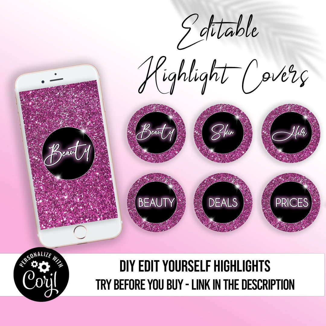 Instagram Story Highlights Covers, DIY Instagram Highlight Icon Covers ...
