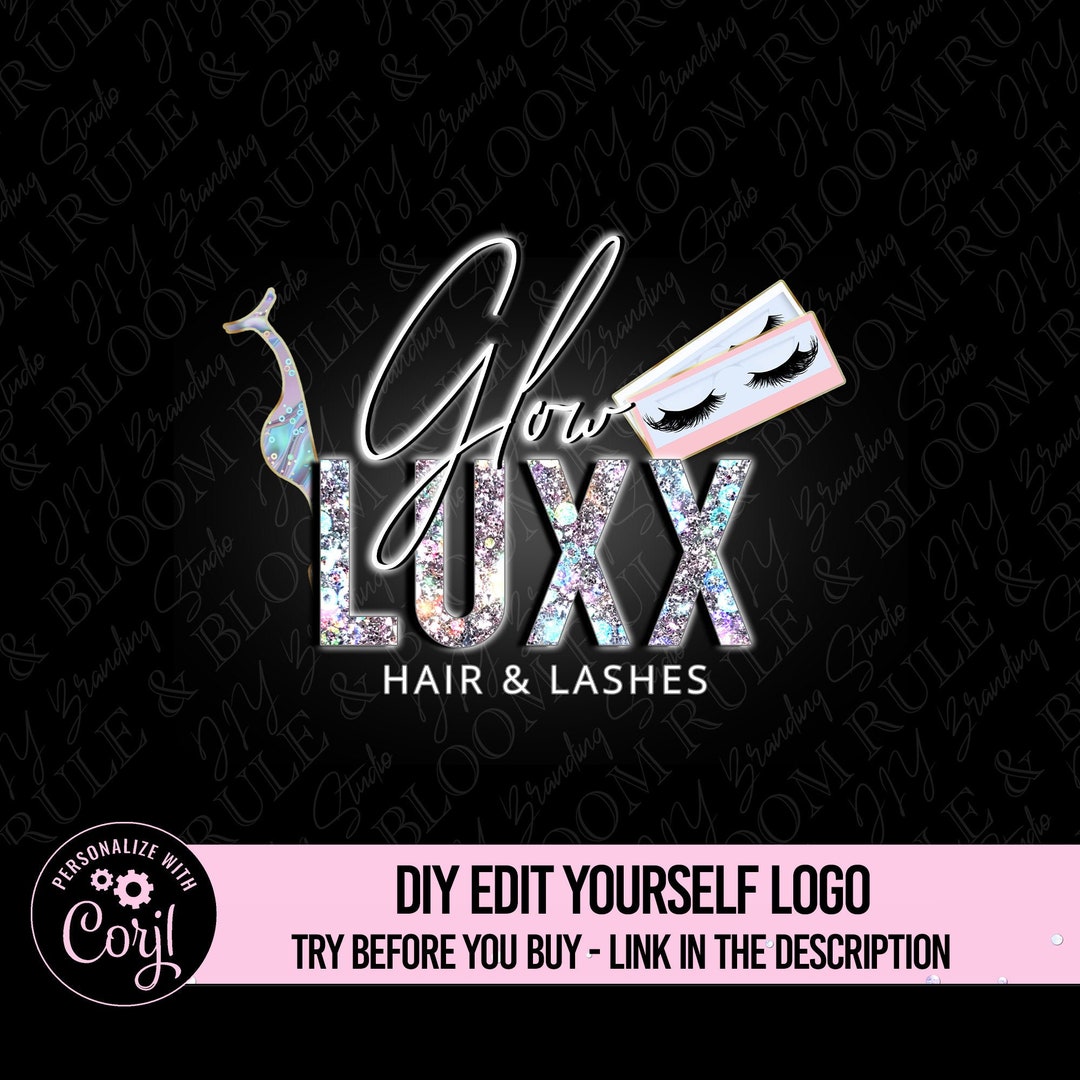 Lash Logo Design, Eyelash Logo, Lash Technician Logo, Lash Logo ...