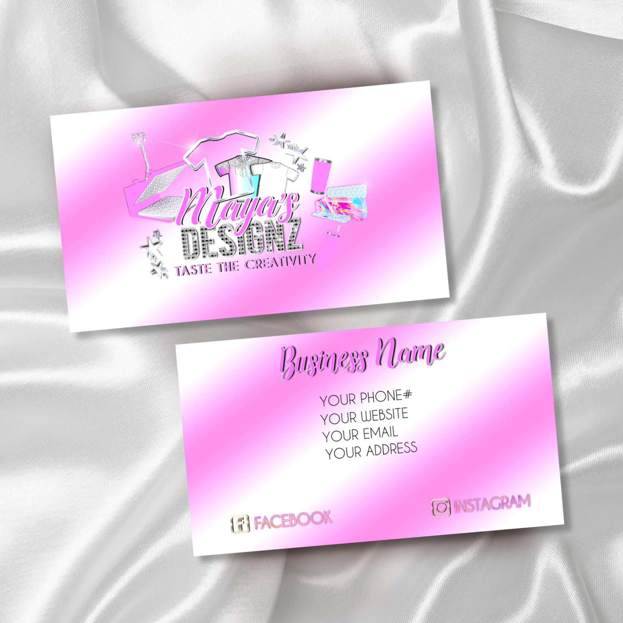 Craft Business Card Design, Crafting Editable Business Card, T-shirt ...