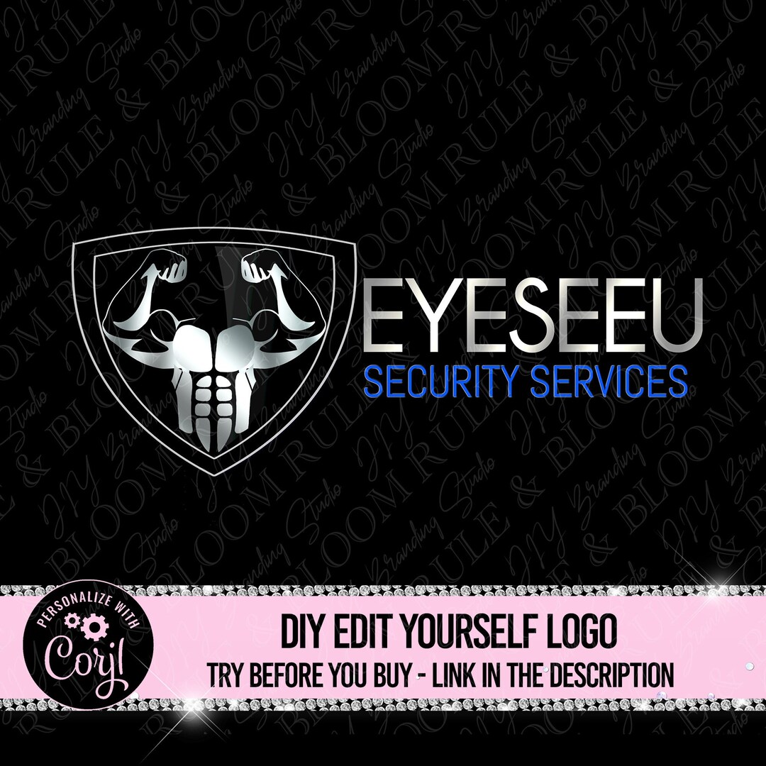 Security Service Logo, Protective Services Logo Design, Social Media ...