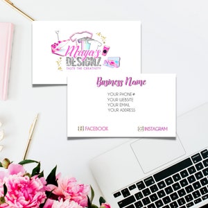 Craft Business Card Design, Crafting Editable Business Card, T-shirt ...