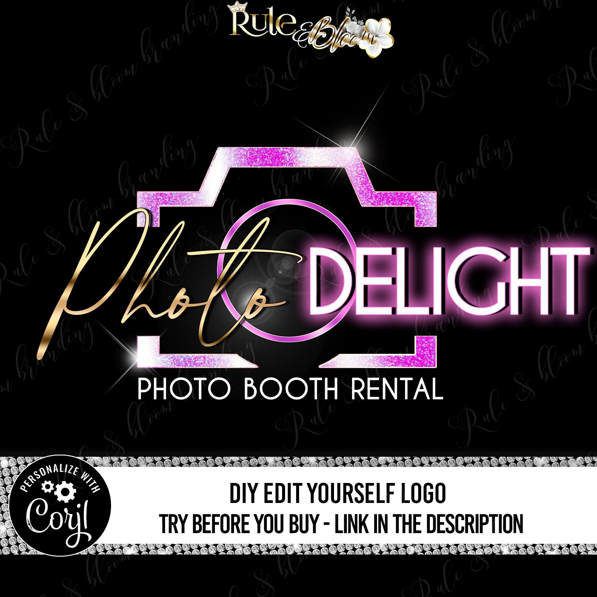 Photo Booth Logo Samples