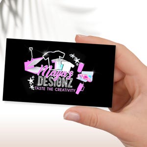 Craft Business Card Design, Crafting Editable Business Card, T-shirt ...