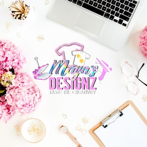 Heat Press Logo Template, Craft Logo, T-shirt Design Logo, DIY Cricut ...