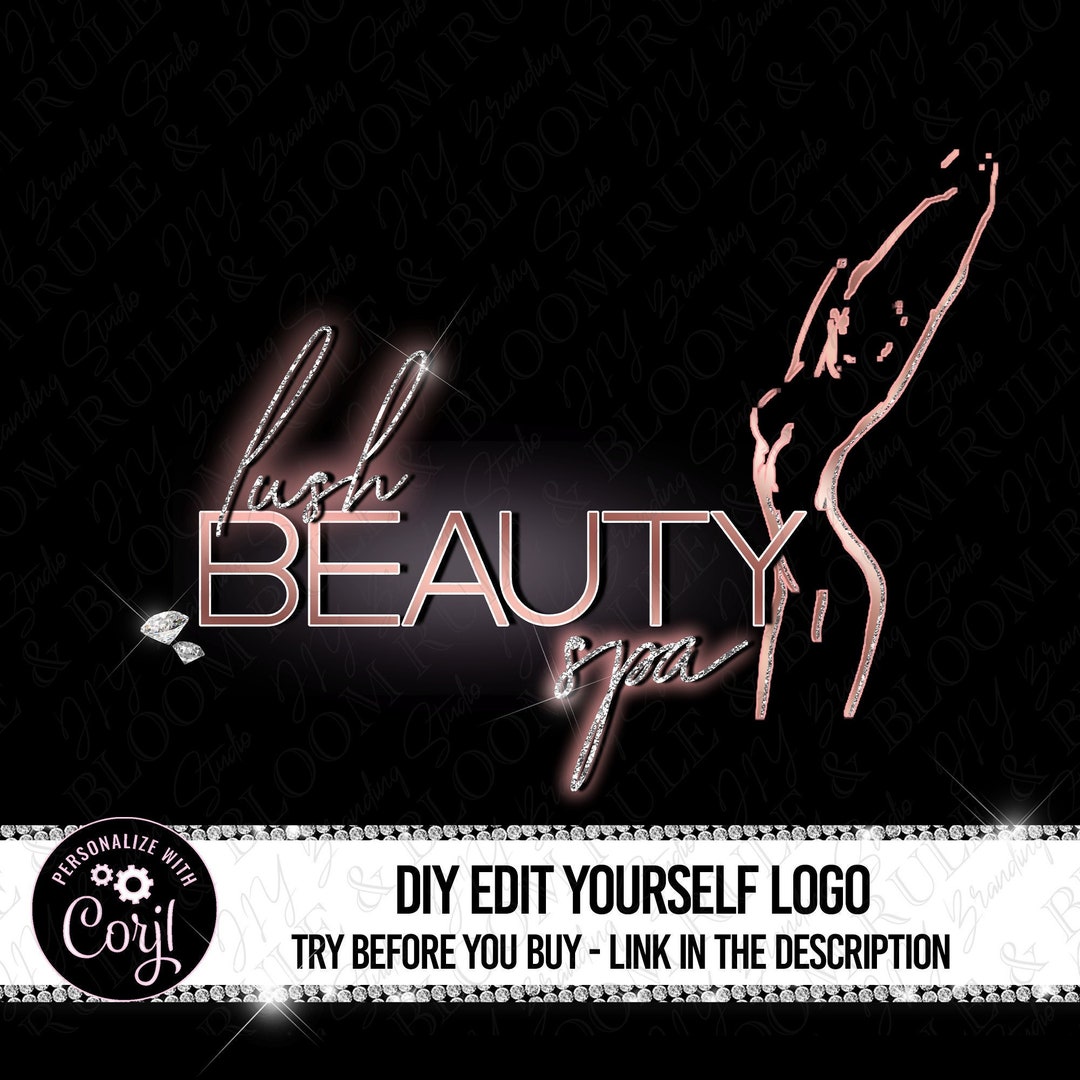 BODY CONTOURING LOGO, Body Sculpting Logo Design, Body Spa Editable ...