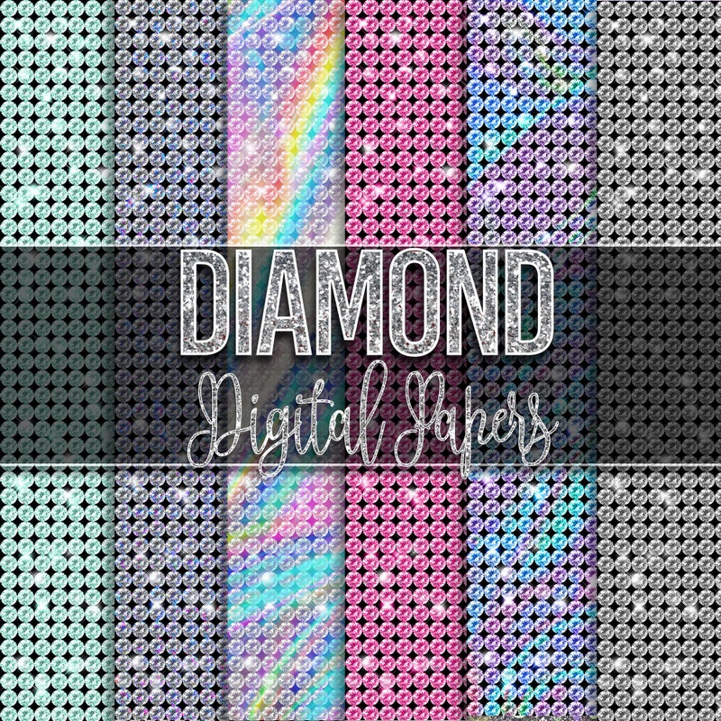 Diamond Clipart - Etsy