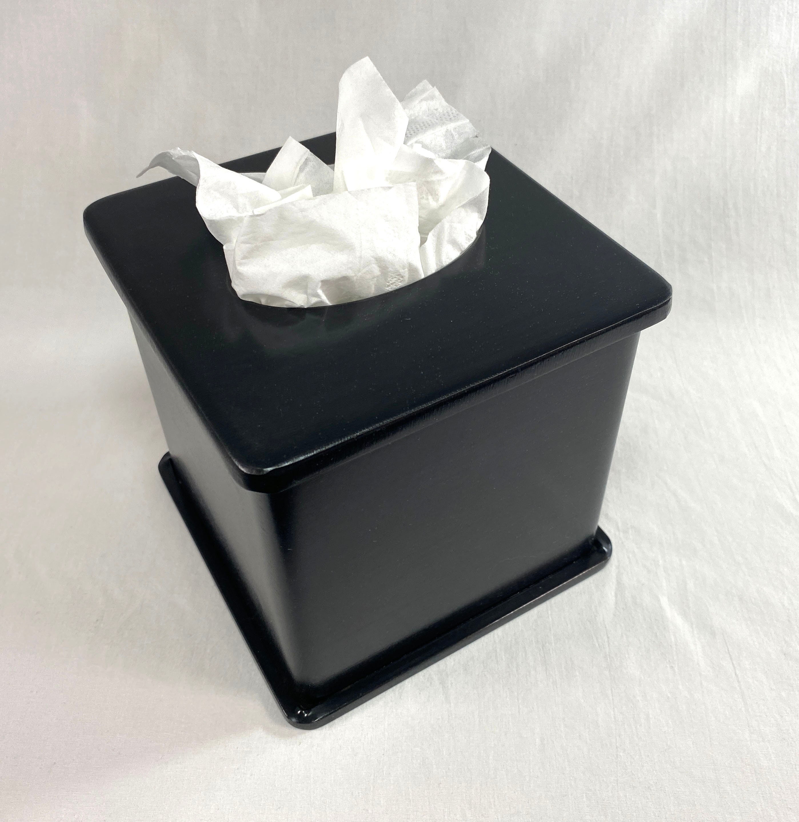 Metal Tissue Box Cover, Handmade in USA, Modern Contemporary, Sleek ...