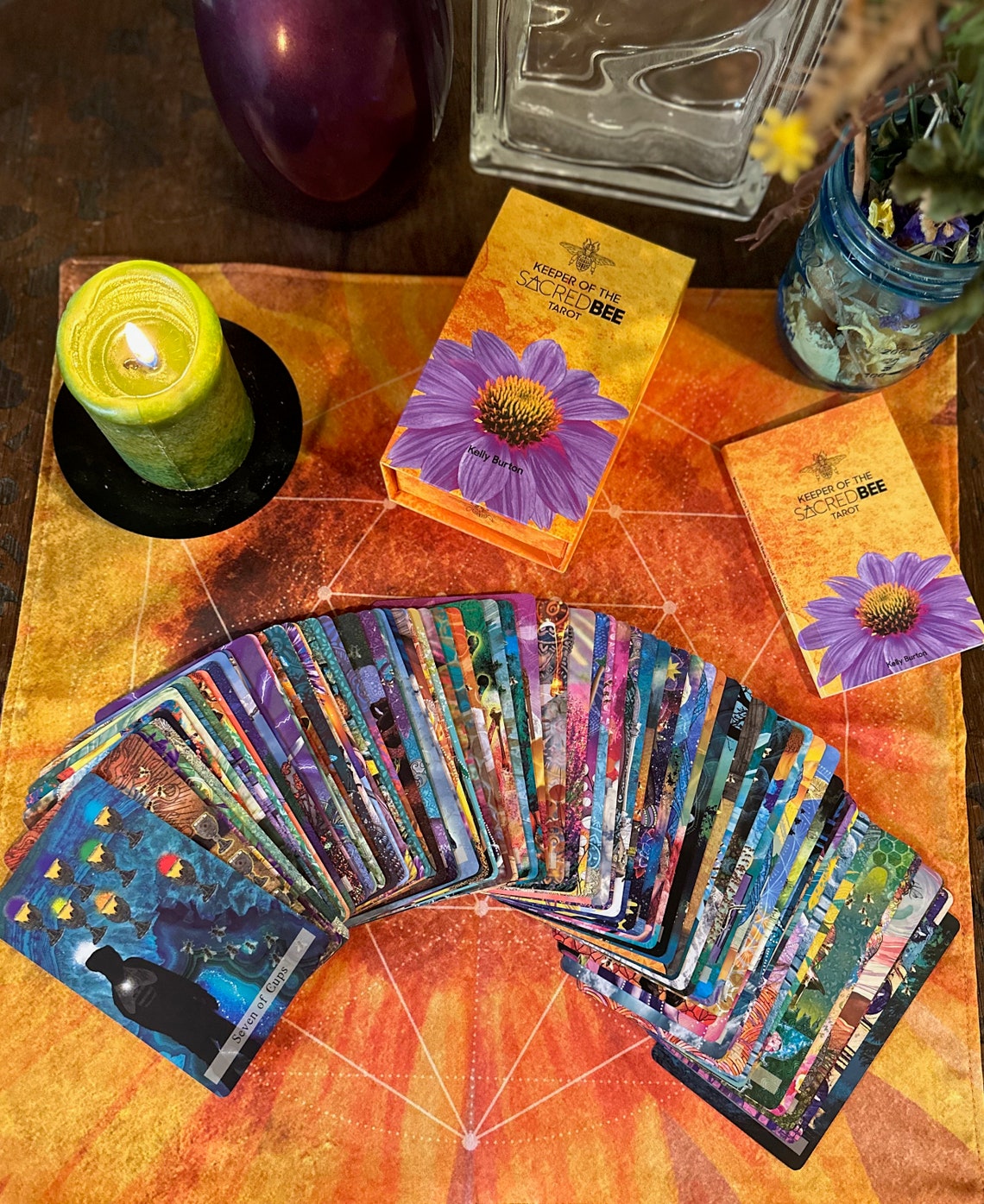 Keeper of the Sacred Bee Tarot: Lavender Gilded Edges - Etsy