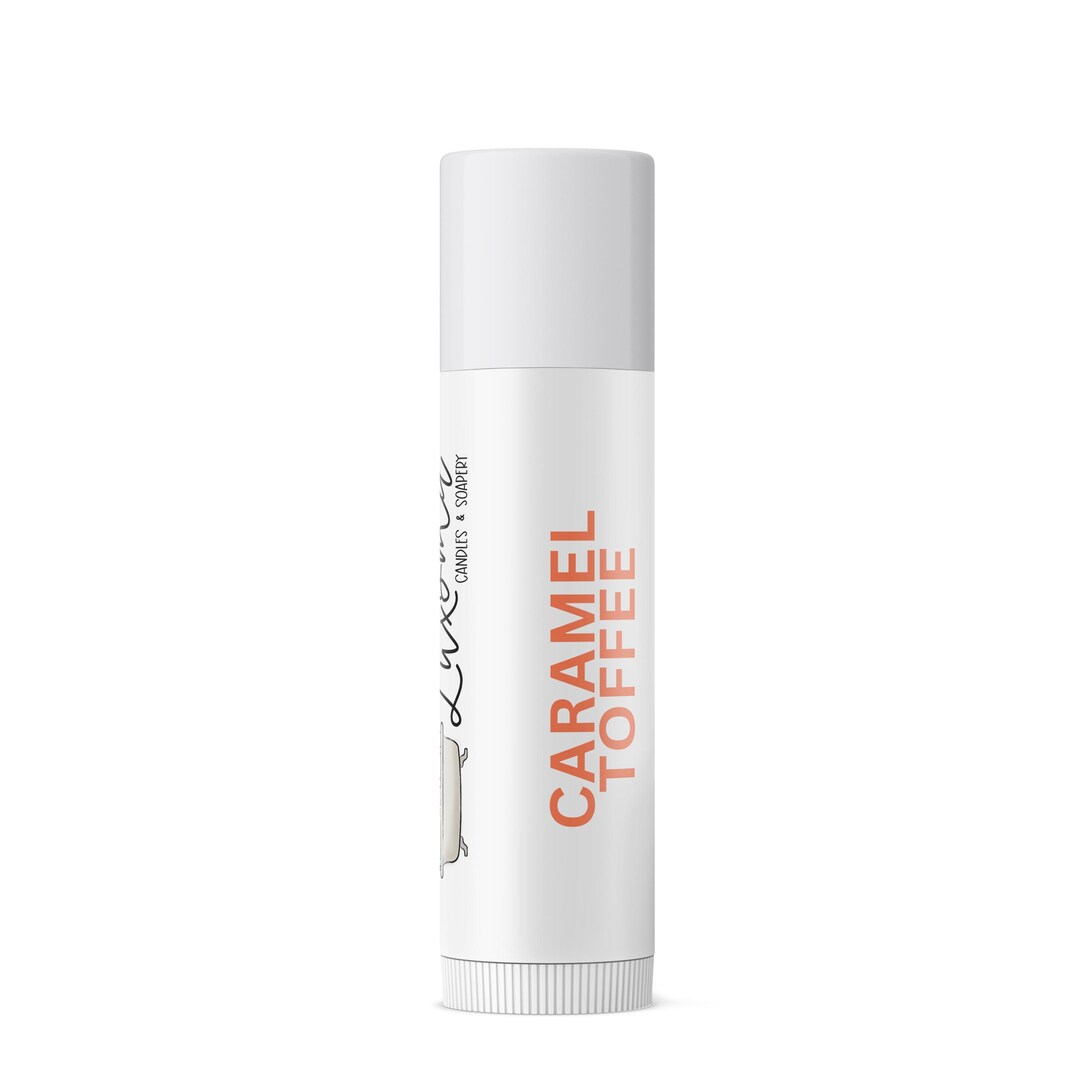 Caramel Toffee Flavoured Lip Balm | Mica Free & Great for Dry Lips or a ...