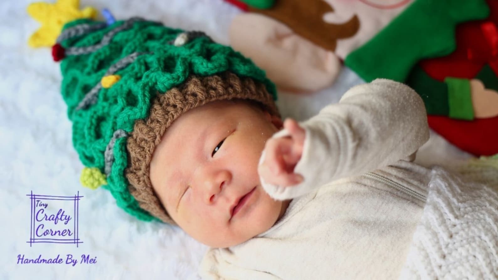PDF Crochet Pattern Christmas Tree Hat in ALL Sizes - Etsy Canada