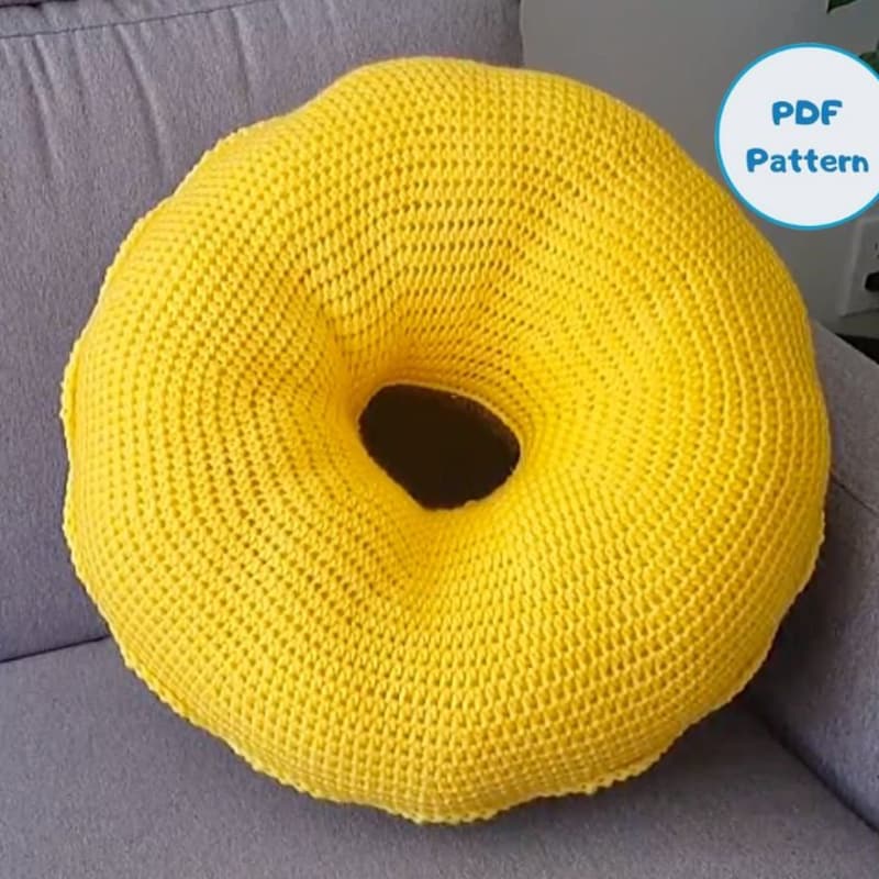 Donut Pillow - Etsy