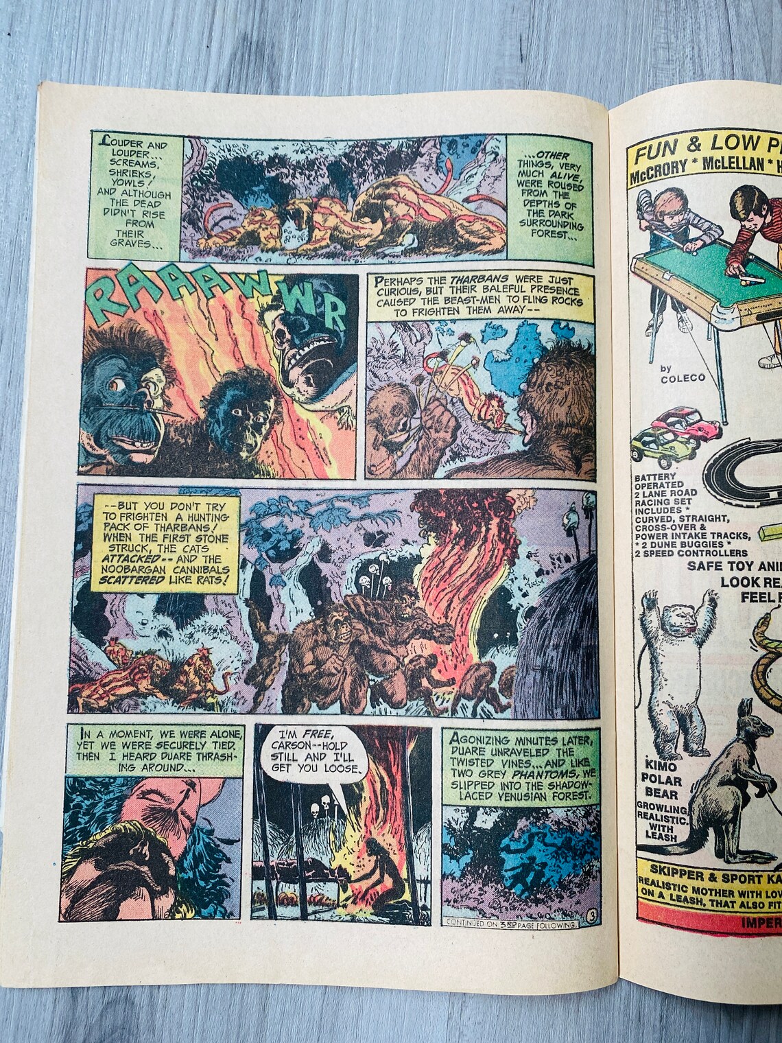 DC Comics Korak Son of Tarzan no.56 March 1974 | Etsy