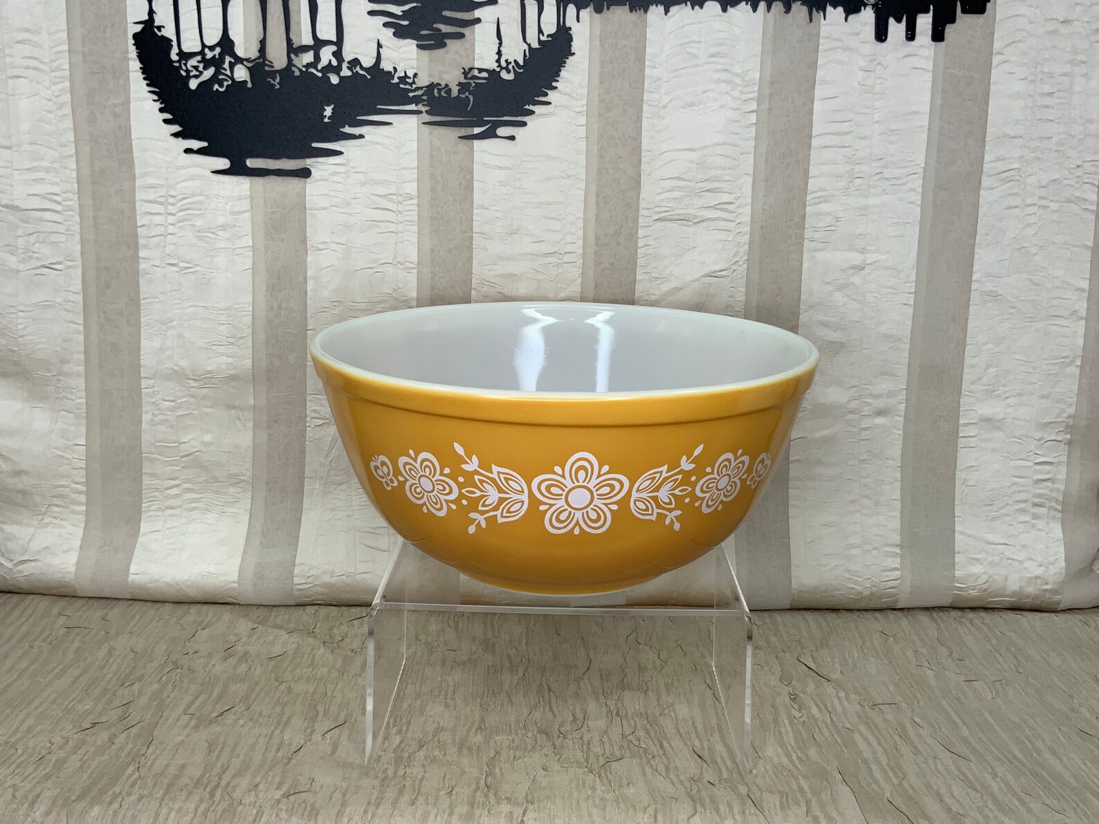 Vintage Pyrex Butterfly Gold Mixing Bowls Set of 4 Nesting - Etsy