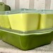 Vintage Pyrex Verde New in Box Refrigerator Casserole Set, 8 Piece Set ...