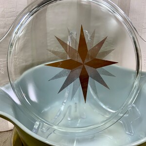 Vintage Pyrex Zodiac Casserole With Lid and Warming Cradle - Etsy