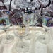 Utility Glass Works Iridescent Water Glasses Set of 4, UGWS-01 Stemmed ...