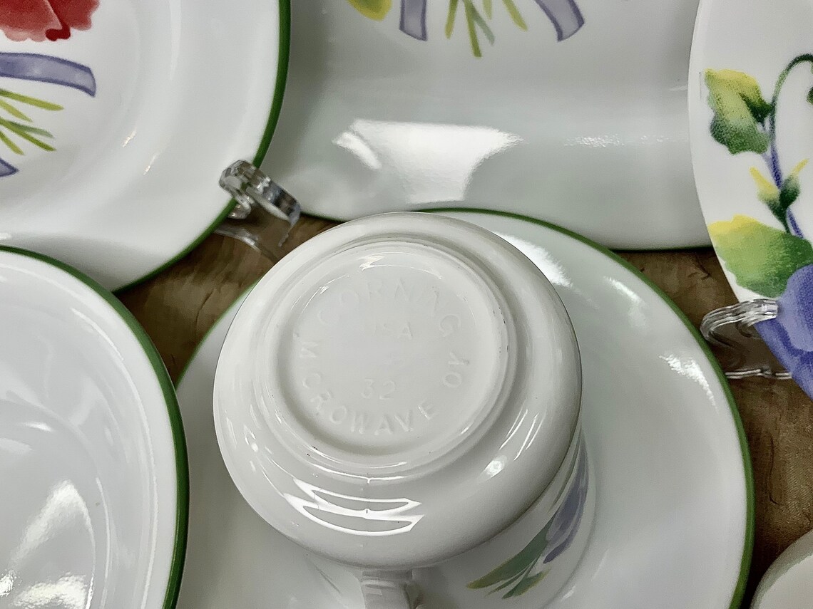 Vintage Corelle Summer Blush 27 Piece Four Place Setting - Etsy