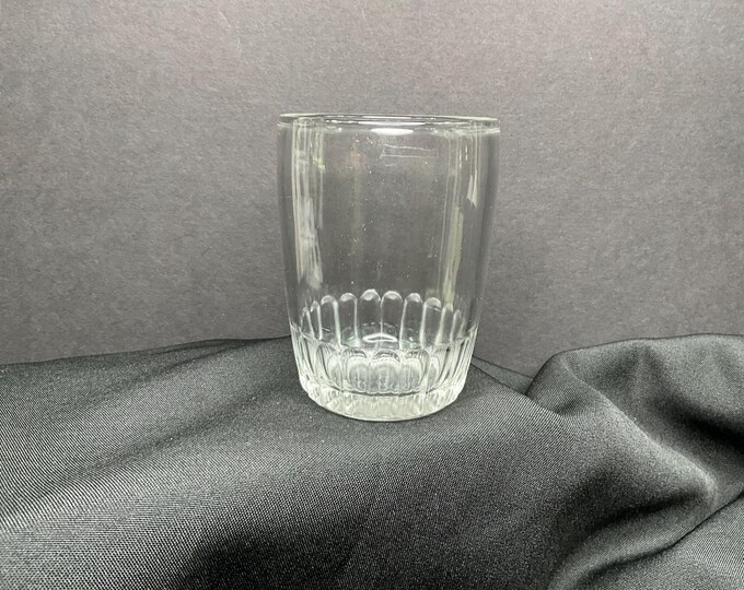 Vintage Bartlett Collins Barrel Water Glass, Marked BC C1940s, 8 Ounces ...