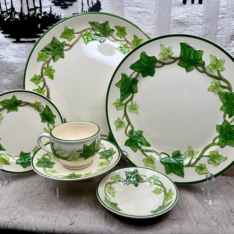 Green Dinnerware - Etsy