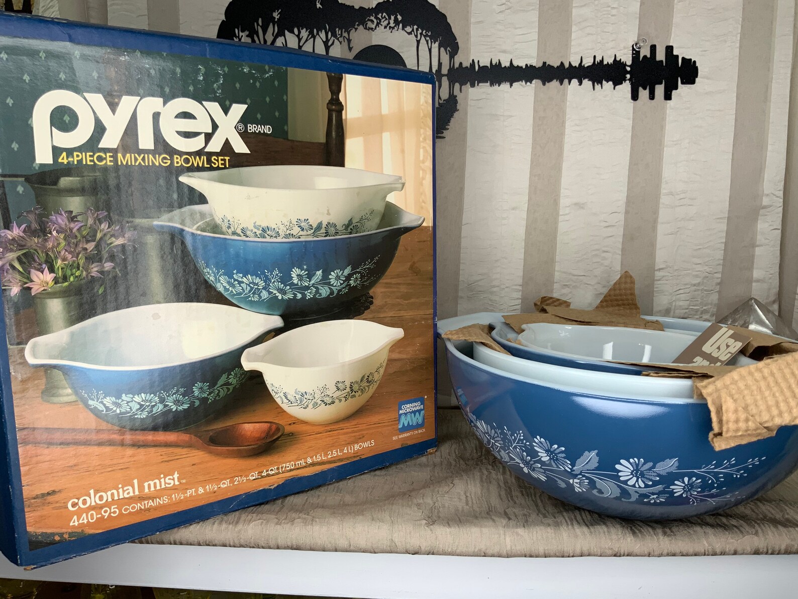 Vintage Pyrex Colonial Mist New in Original Box Cinderella - Etsy