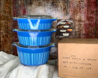 Pyrex Blue Barcode - Etsy