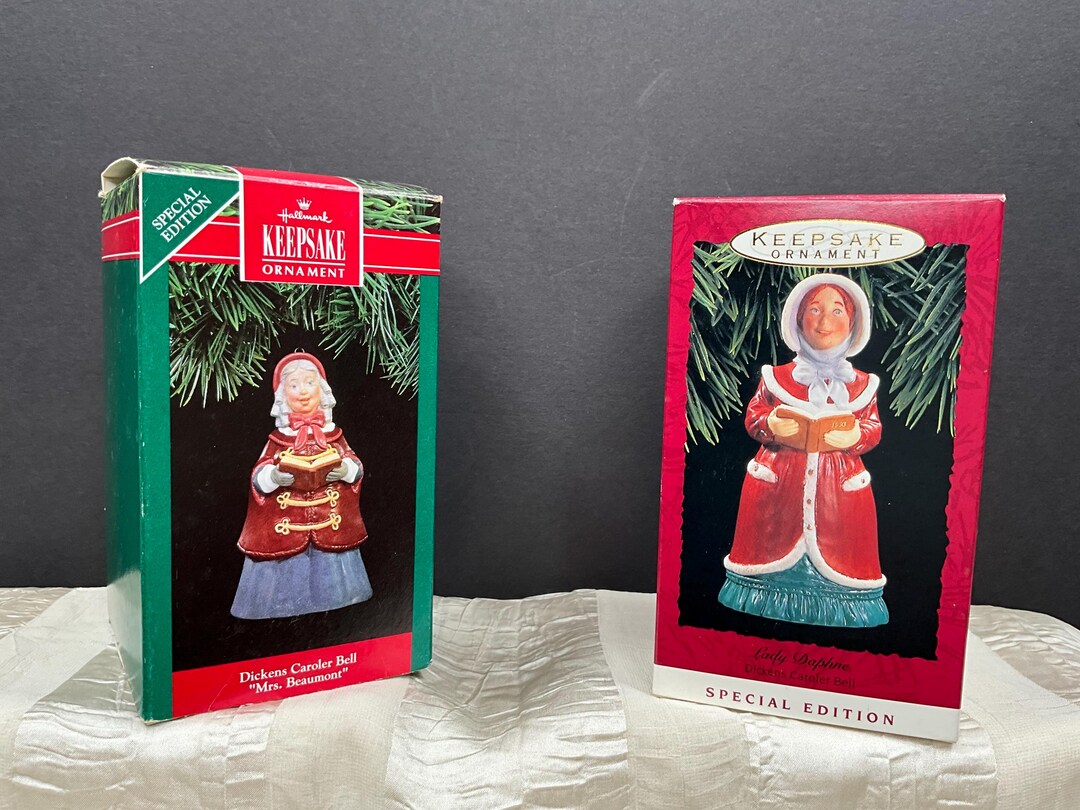 Hallmark Keepsake Bell Ornament: Dickens Caroler, Lady Daphne, Mrs ...