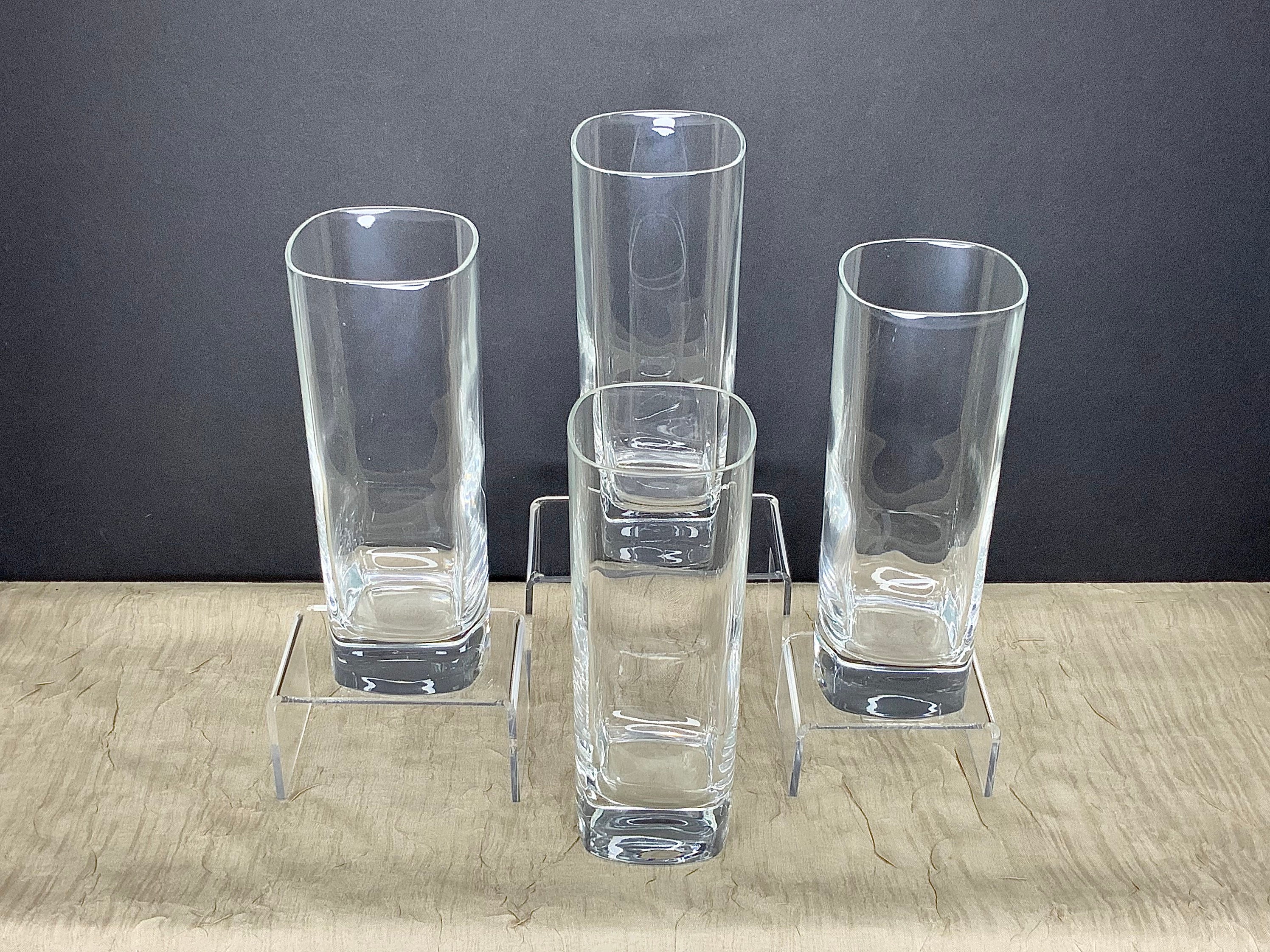 Tall Square Shot Glasses