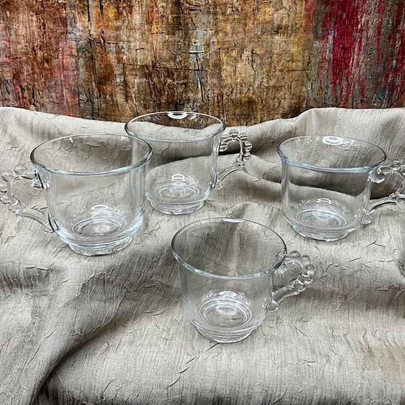 Vintage Punch Cups - Etsy