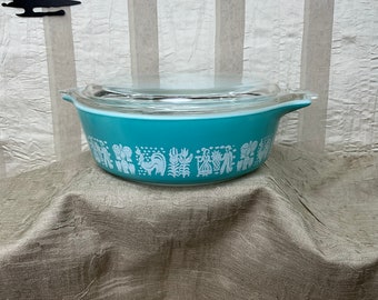 Vintage Pyrex 502 Amish Butterprint Refrigerator Dish - Etsy