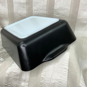 Rare Pyrex Rodney Kent Black Starline Casserole Dish With Lid - Etsy