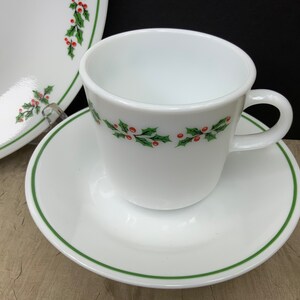 Vintage Corelle Holly Days Dinnerware 12 Piece New in Box, Corning ...