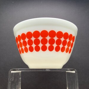 Vintage Pyrex Dots Mixing Bowls, Complete 4 Piece Set, Nesting Bowls ...