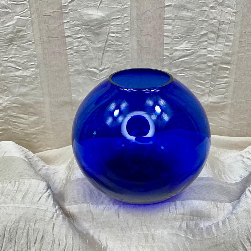 Glass Sphere Vase - Etsy