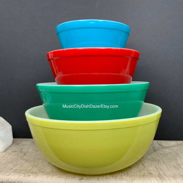 Pyrex Bowls - Etsy