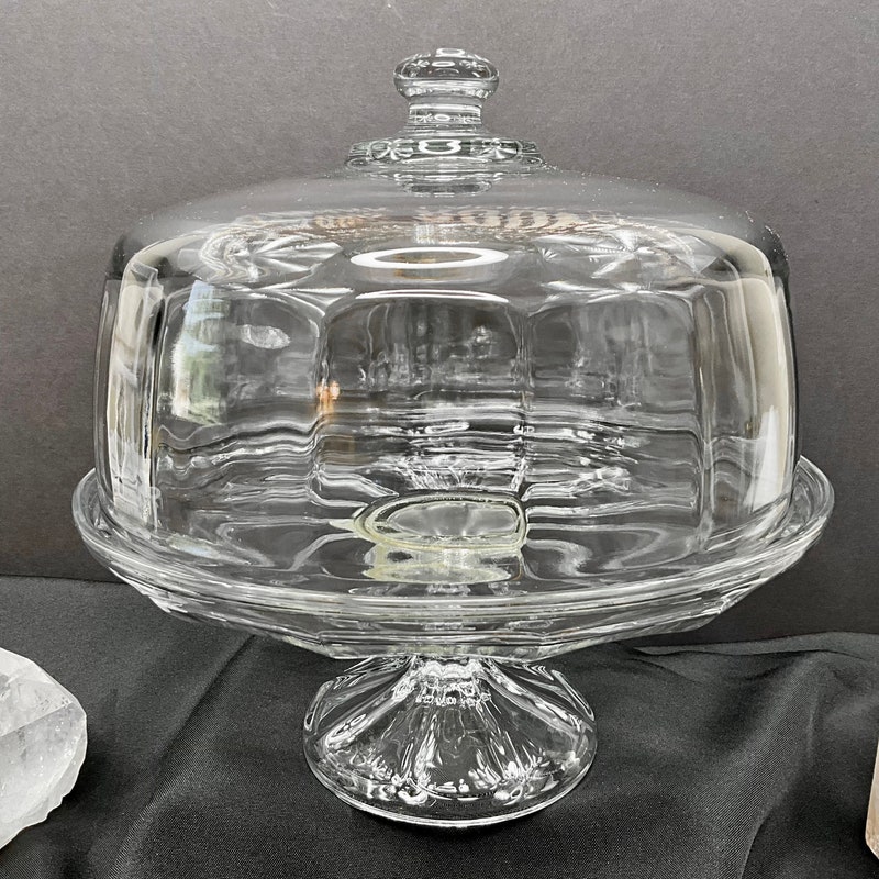 Glass Cake Dome - Etsy