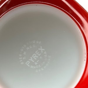 Vintage Pyrex Hostess Set: Autumn Red Casserole & Ramekins, New in Box ...