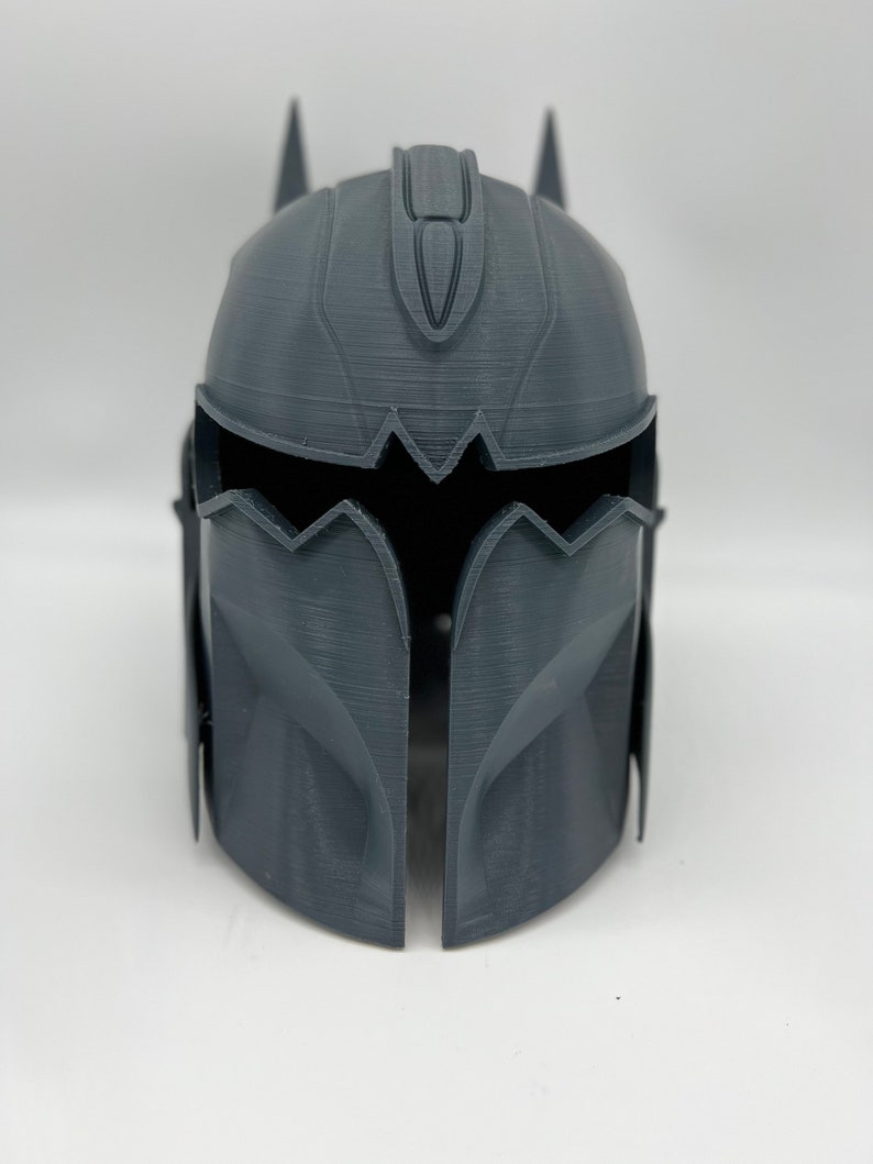 Bat-mandalorian Mash-up Concept Cosplay Helmet - Etsy