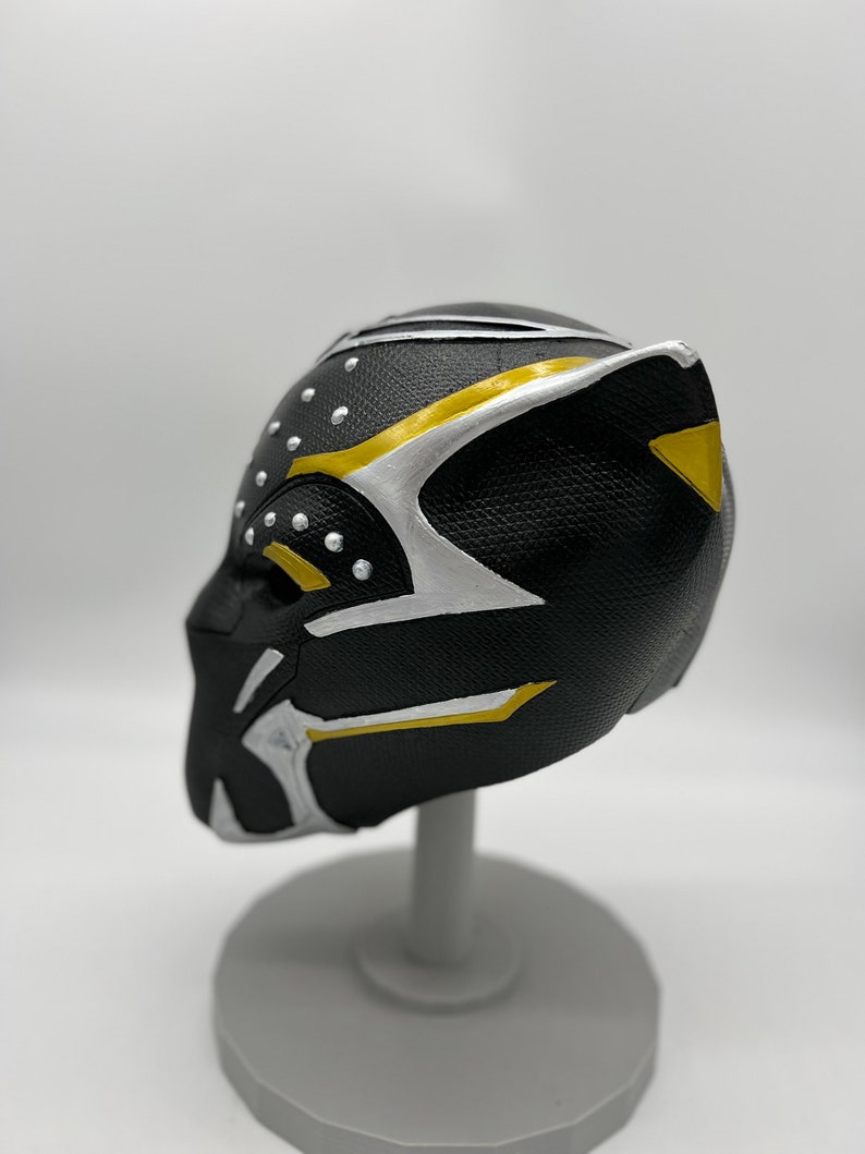 Black Panther Wakanda Forever Cosplay Helmet - Etsy