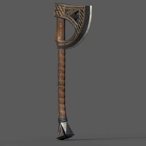 Dwarven LOTR Concept Cosplay Axe - Etsy