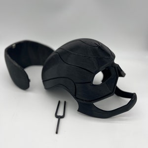 Black Bolt Cosplay Helmet - Etsy