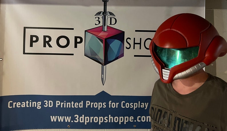 Metriod Samus Cosplay Helmet - Etsy
