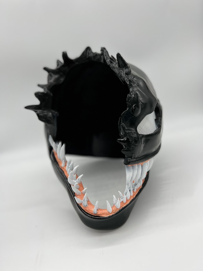 Venom Cosplay Helmet Etsy