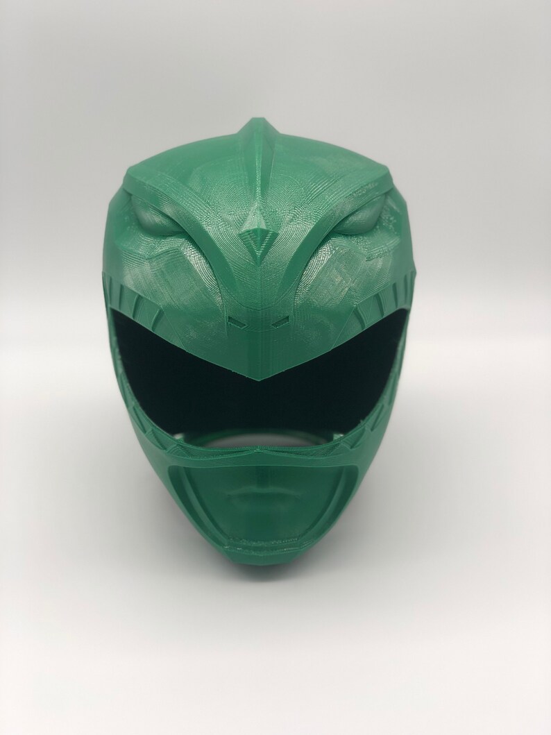 Green Power Rangers Cosplay Helmet - Etsy