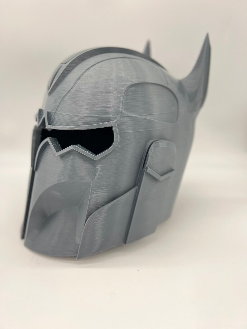 Bat-mandalorian Mash-up Concept Cosplay Helmet - Etsy
