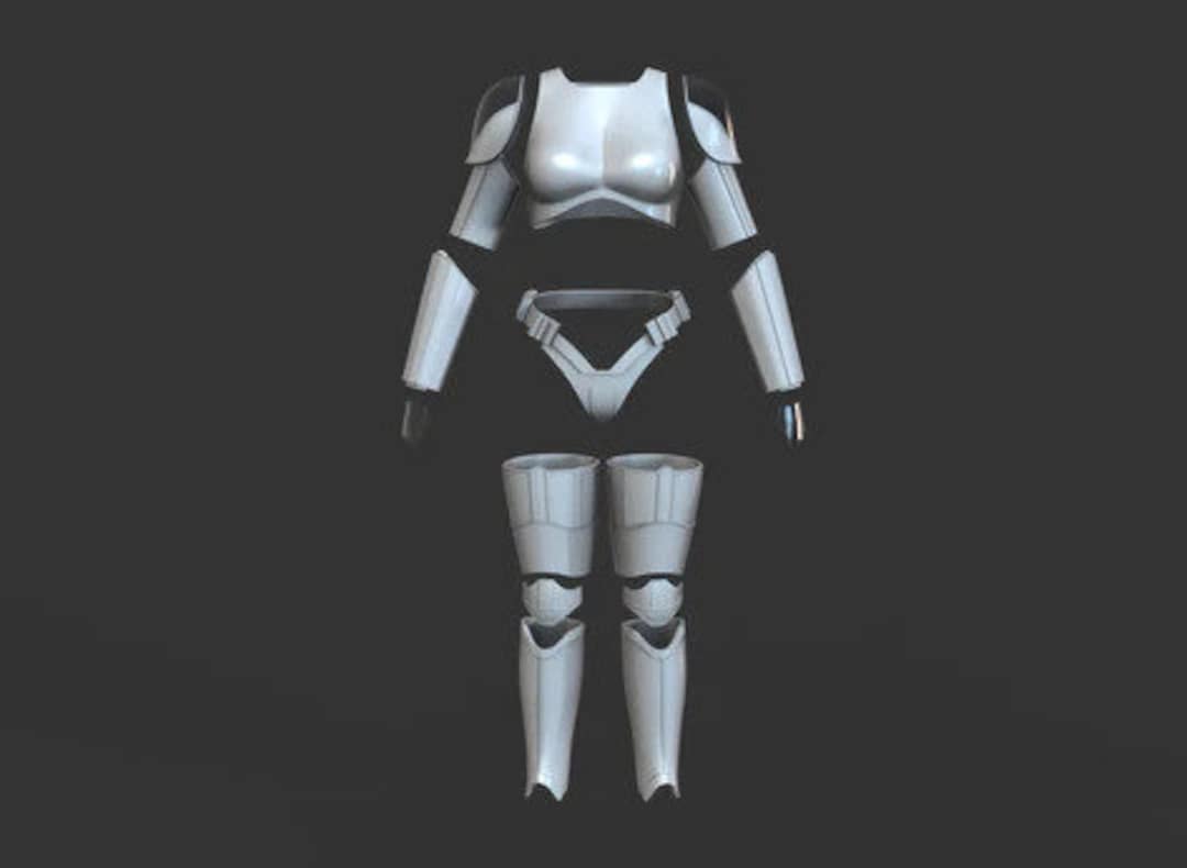 Female Stormtrooper Cosplay Armor - Etsy