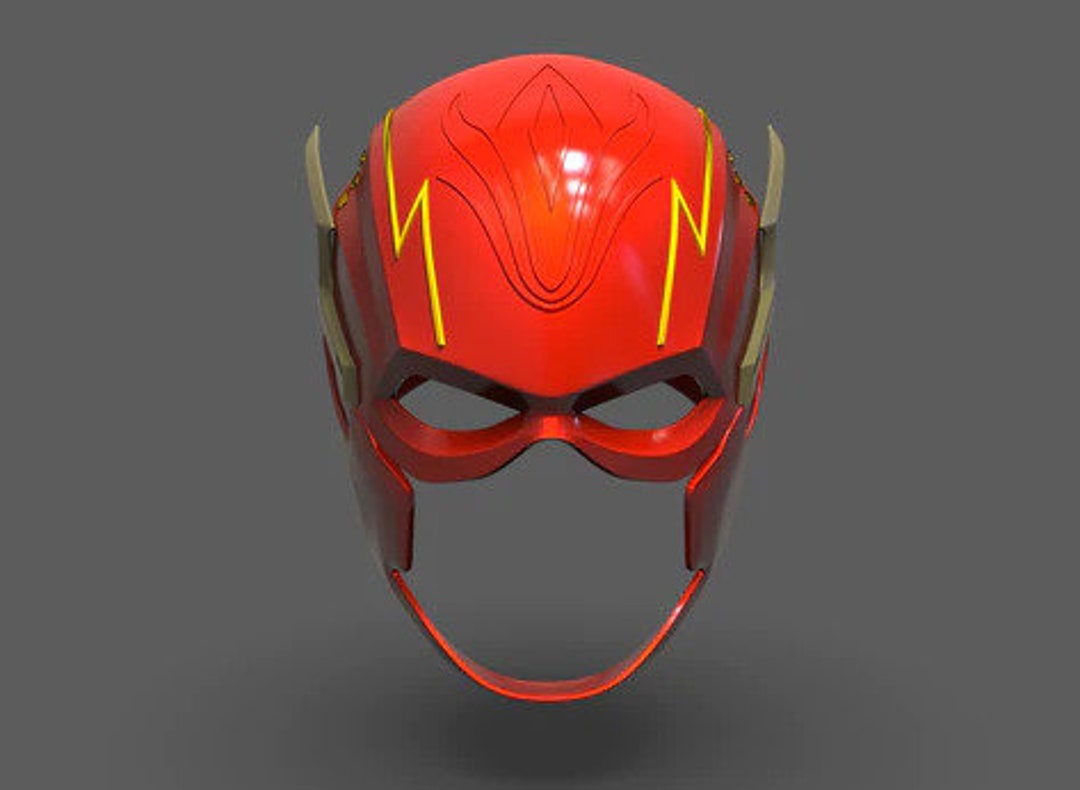 The Flash Cosplay Helmet - Etsy