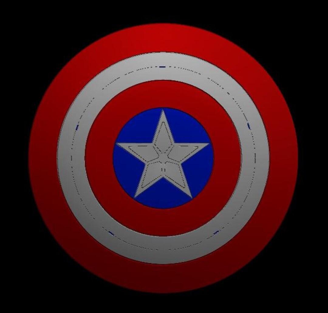 Captain America Shield (full Size!) - Etsy