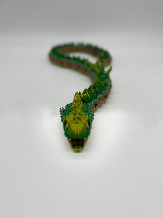 Articulating Dragon Snake Fidget Toy - Etsy